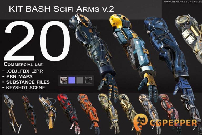 blender通用人类女性基础人体网格3d模型-Universal Human Female Base Mesh – CGPepper-专注 ...