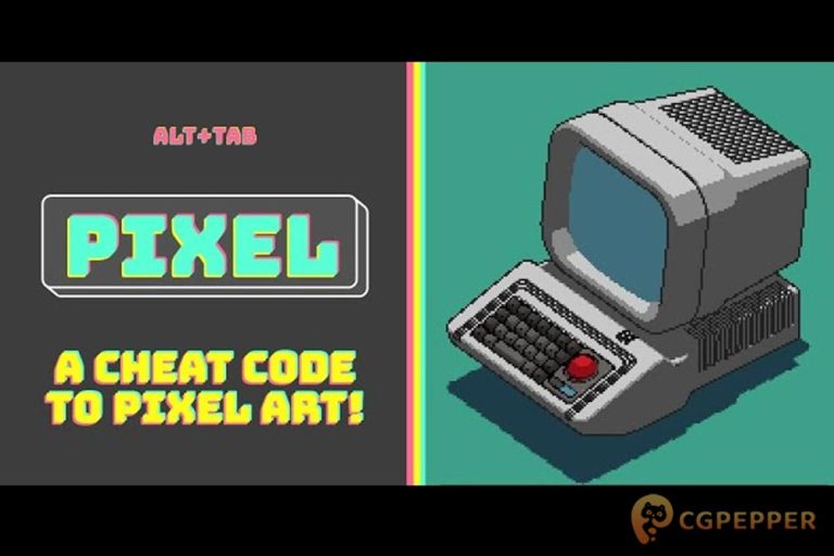 Blender模型像素化插件 Pixel V1.0.0 – A Cheat Code For Pixel Art – CGPepper-专注 ...