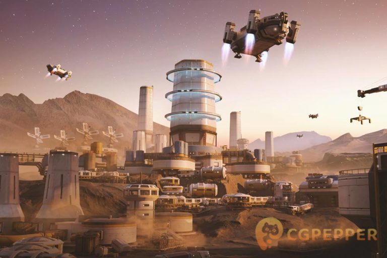 Kitbash3d 城市废墟倒塌楼房建筑3D模型 – Warzone – CGPepper-专注优质三维资源