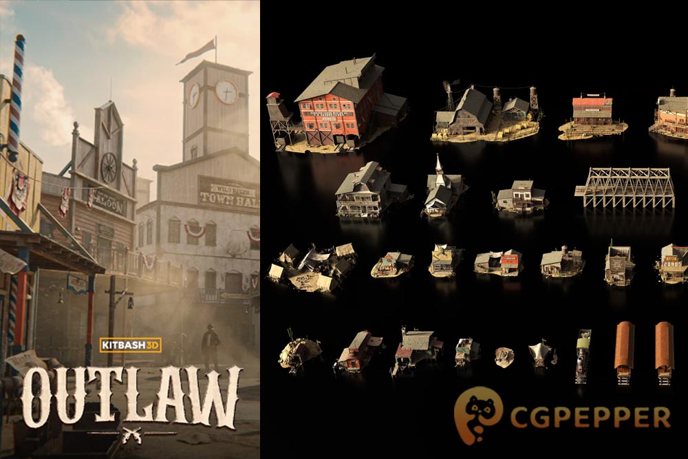 Kitbash3D系列 – CGPepper-专注优质三维资源