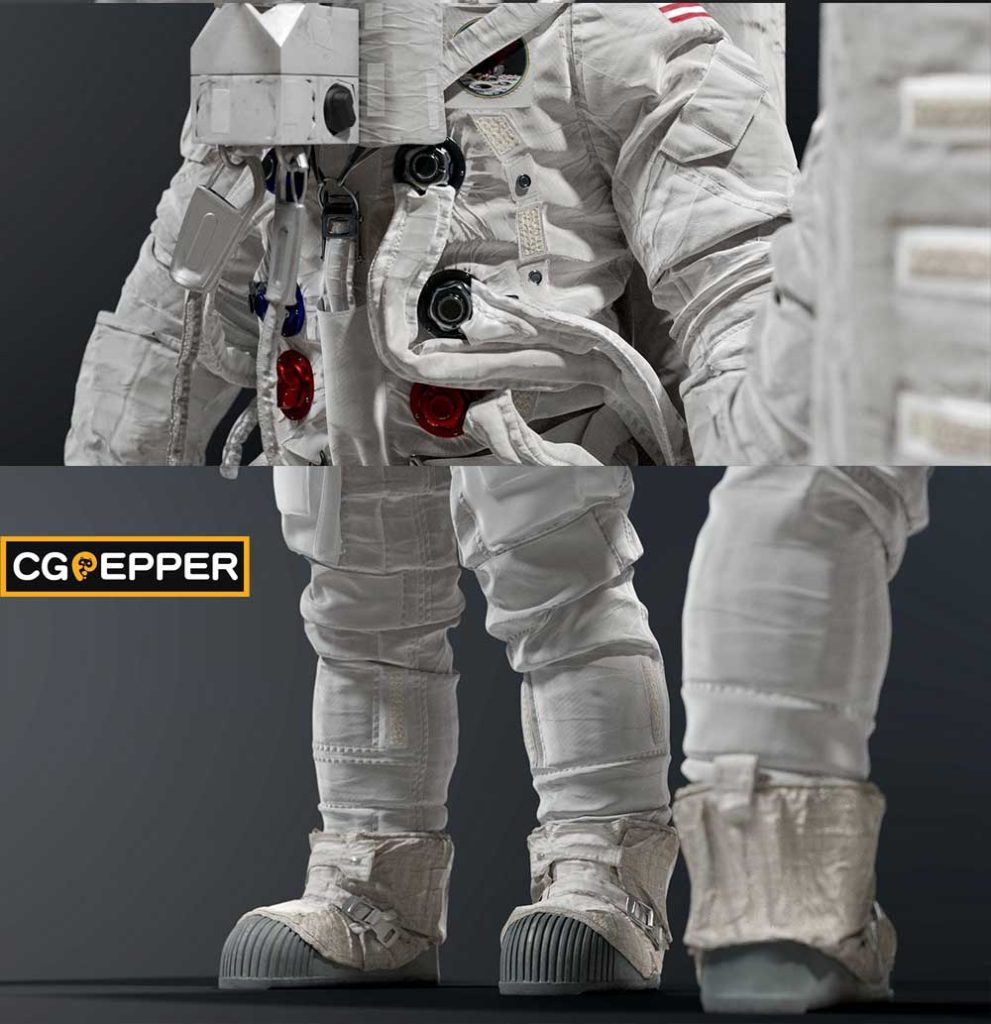NASA 宇航服美国宇航局阿波罗 11 号 3D模型—CG Trader – SPACESUIT NASA APOLLO 11 3D ...