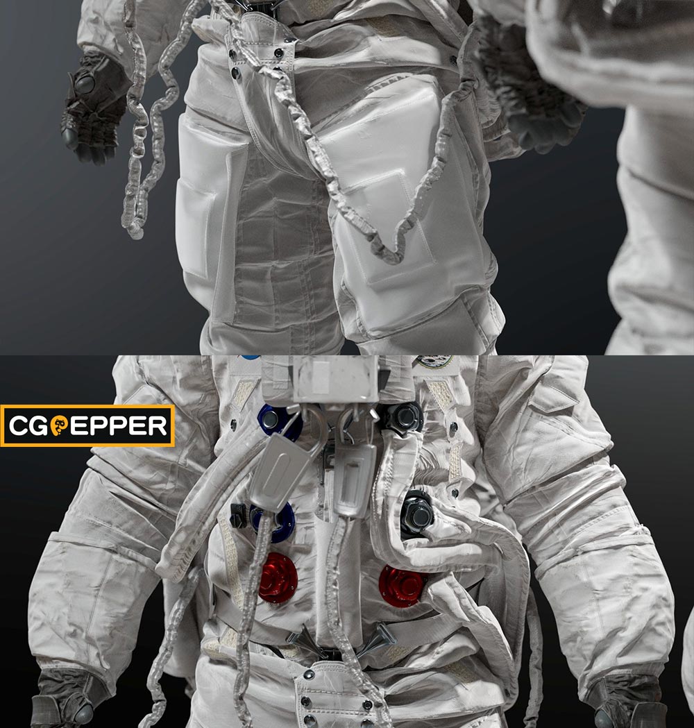 NASA 宇航服美国宇航局阿波罗 11 号 3D模型—CG Trader – SPACESUIT NASA APOLLO 11 3D ...