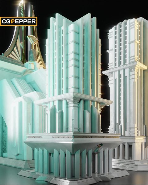 北欧野兽派幻想风格神话奇幻建筑3D模型 Asset Smash – Micro-Kit: Fantasy (Blender/FBX/OBJ格式) – CGPepper-专注优质三维资源